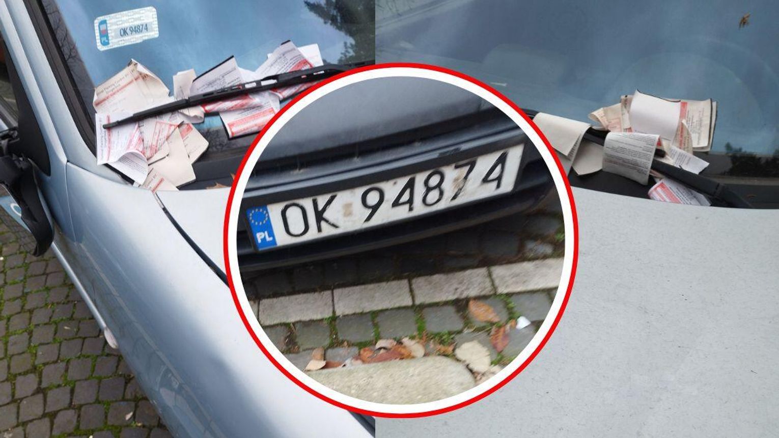 Samochód z powiatu kędzierzyńsko-kozielskiego zasypany mandatami w ...