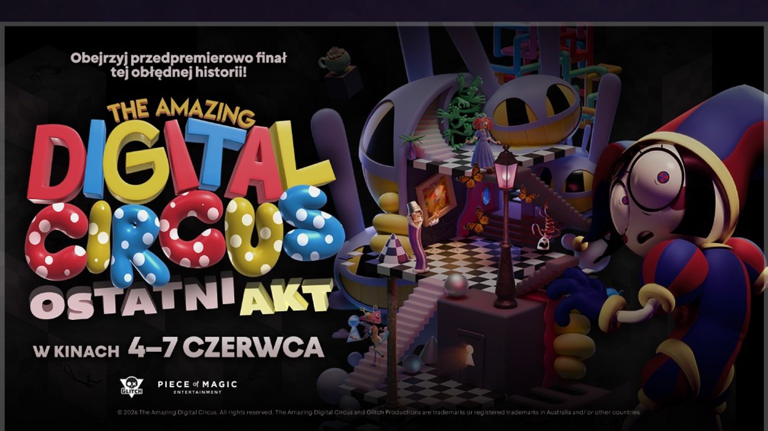 The Amazing Digital Circus: The Last Act w kinie Helios